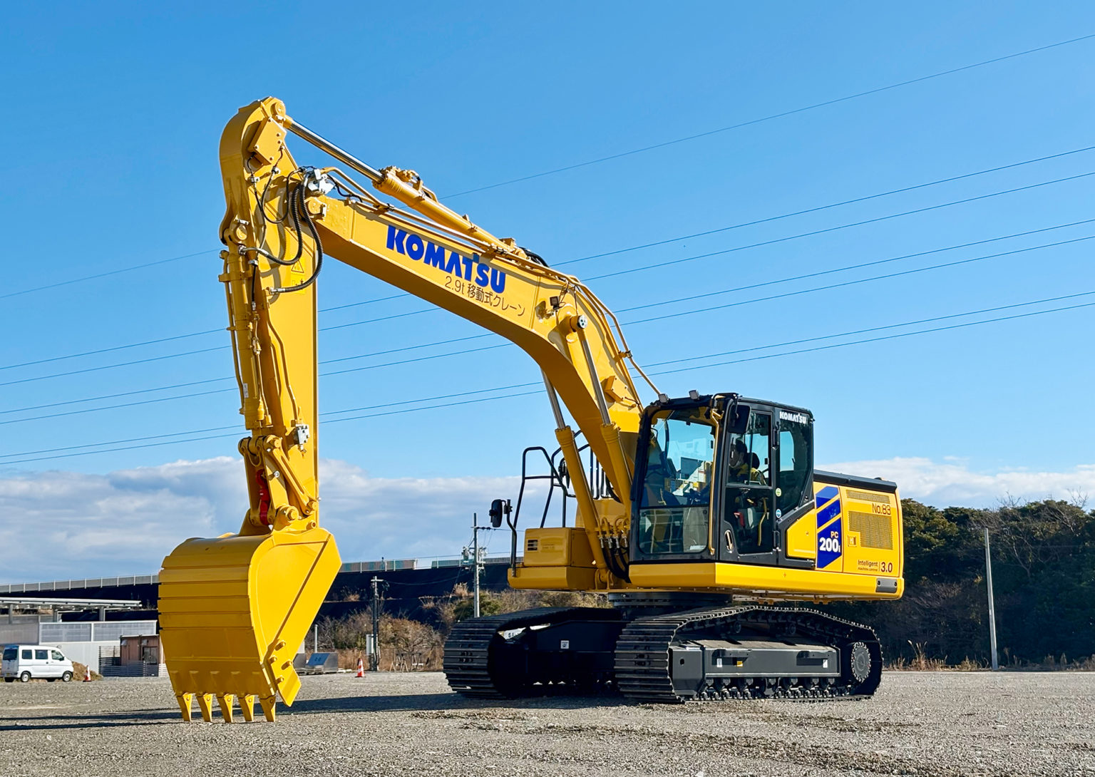 静岡県内初！最新型ICT油圧ショベル「PC200i-12」を導入！ | 駿河重機建設株式会社